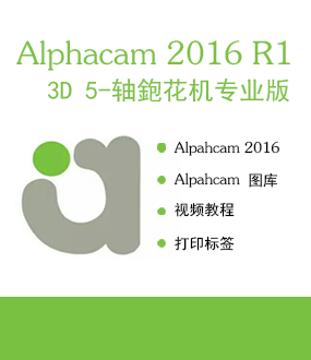 Alphacam 2016 R1汉化版 带设置教程丰信图库